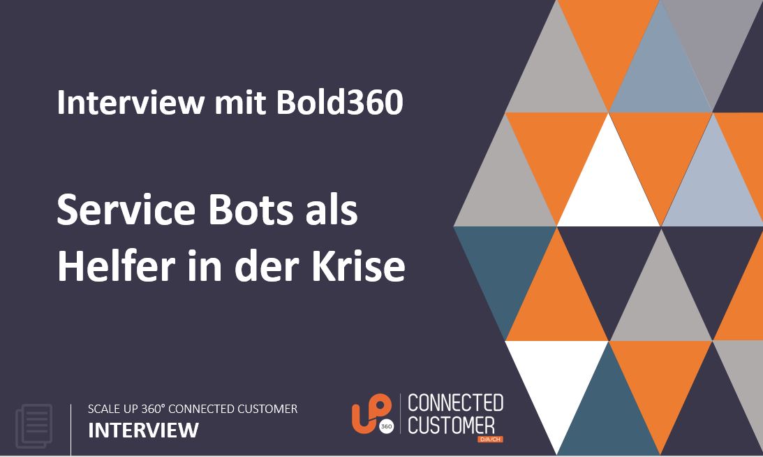 Interview mit Bold360: Service Bots als Helfer in der Krise