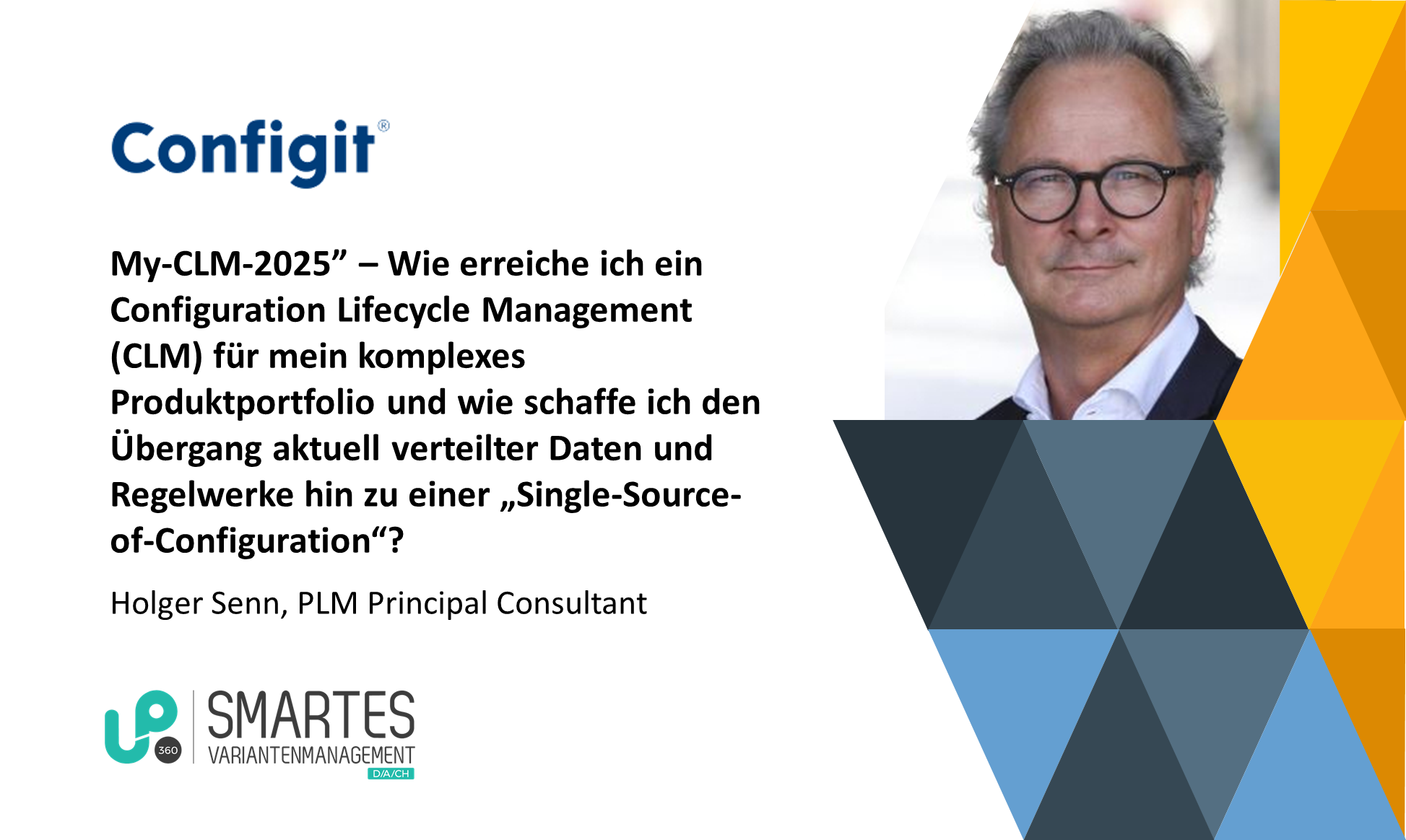 Configit auf dem ScaleUp 360° Smartes Variantenmanagement