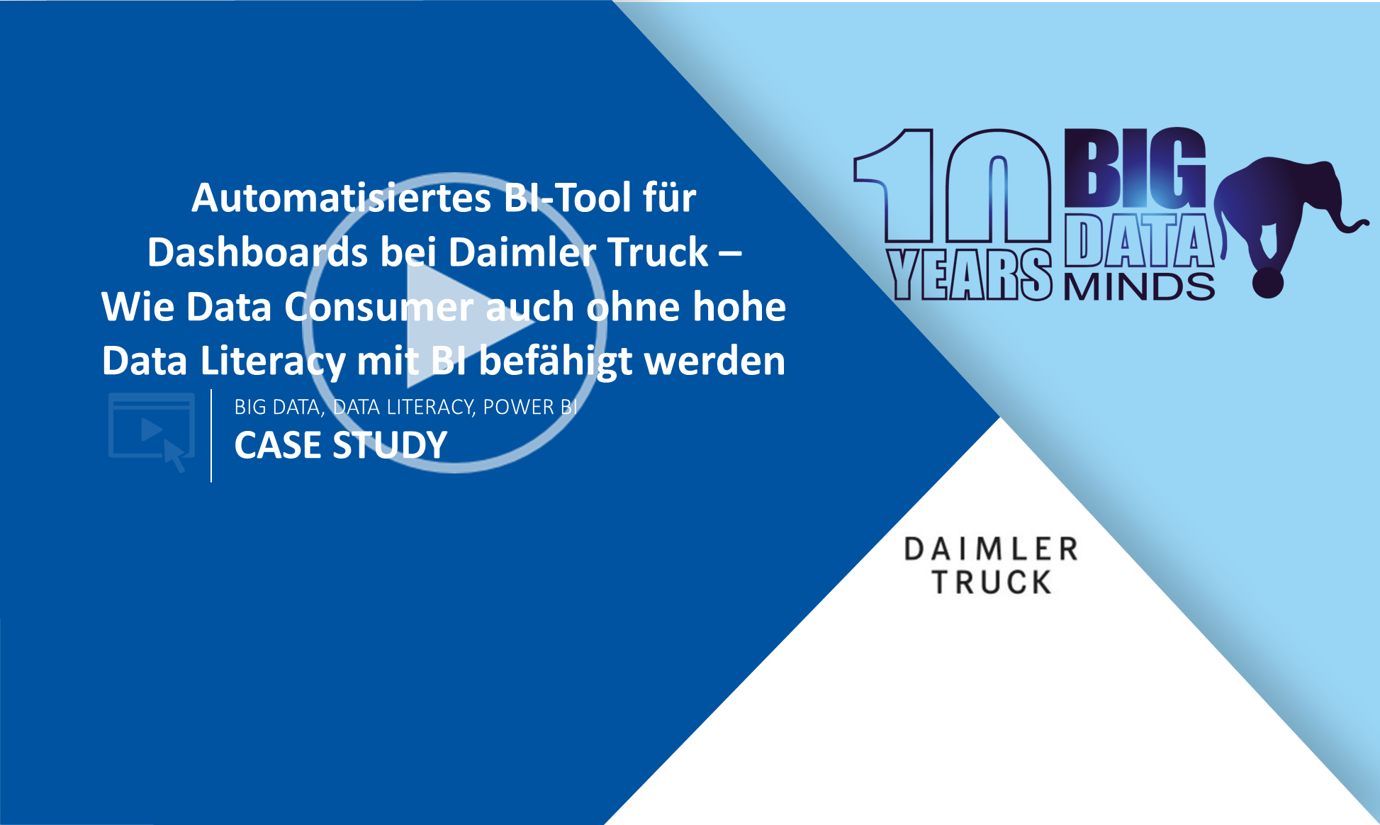 Automatisiertes BI-Tool für Dashboards bei Daimler Truck