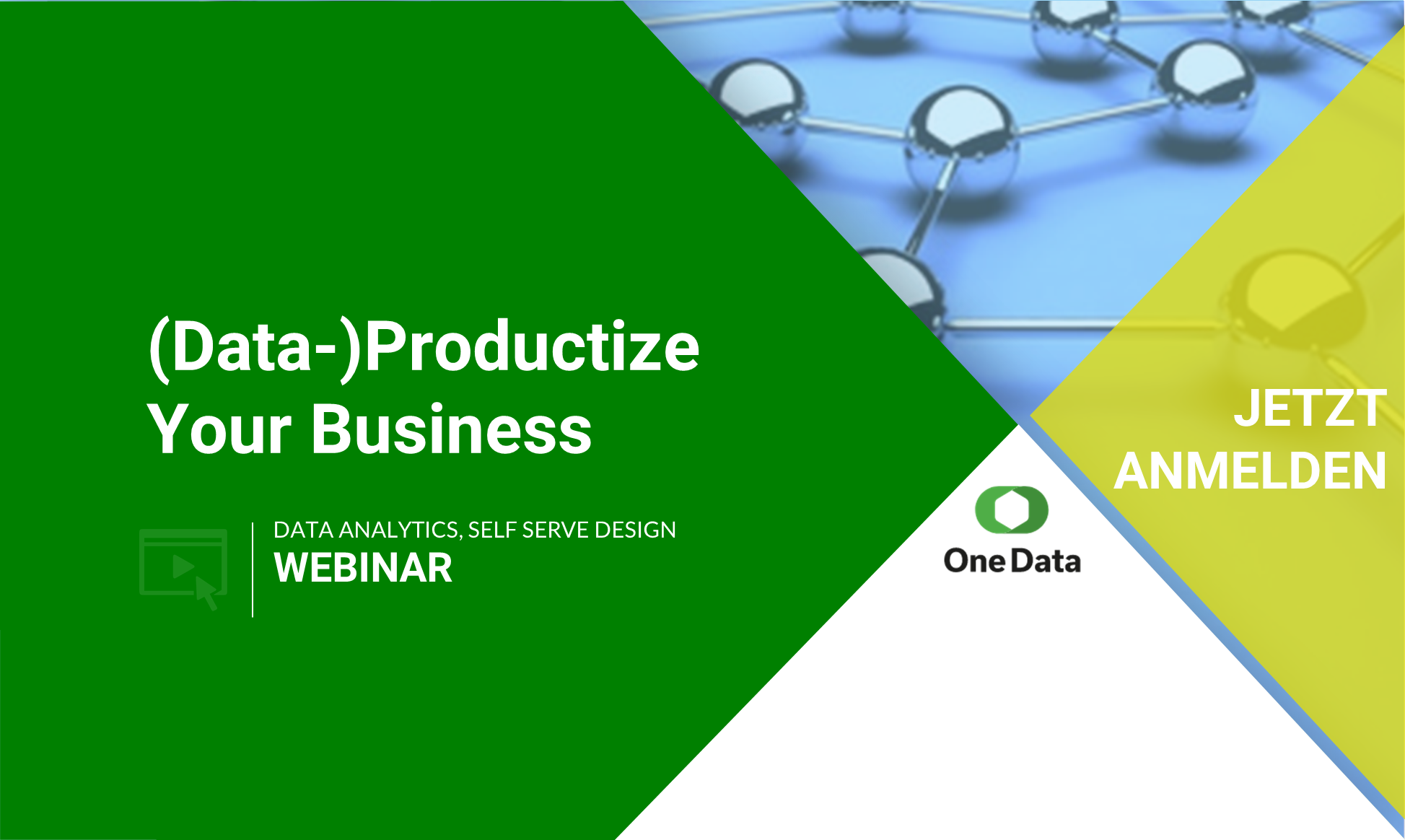 One Data I (Data-)Productize Your Business