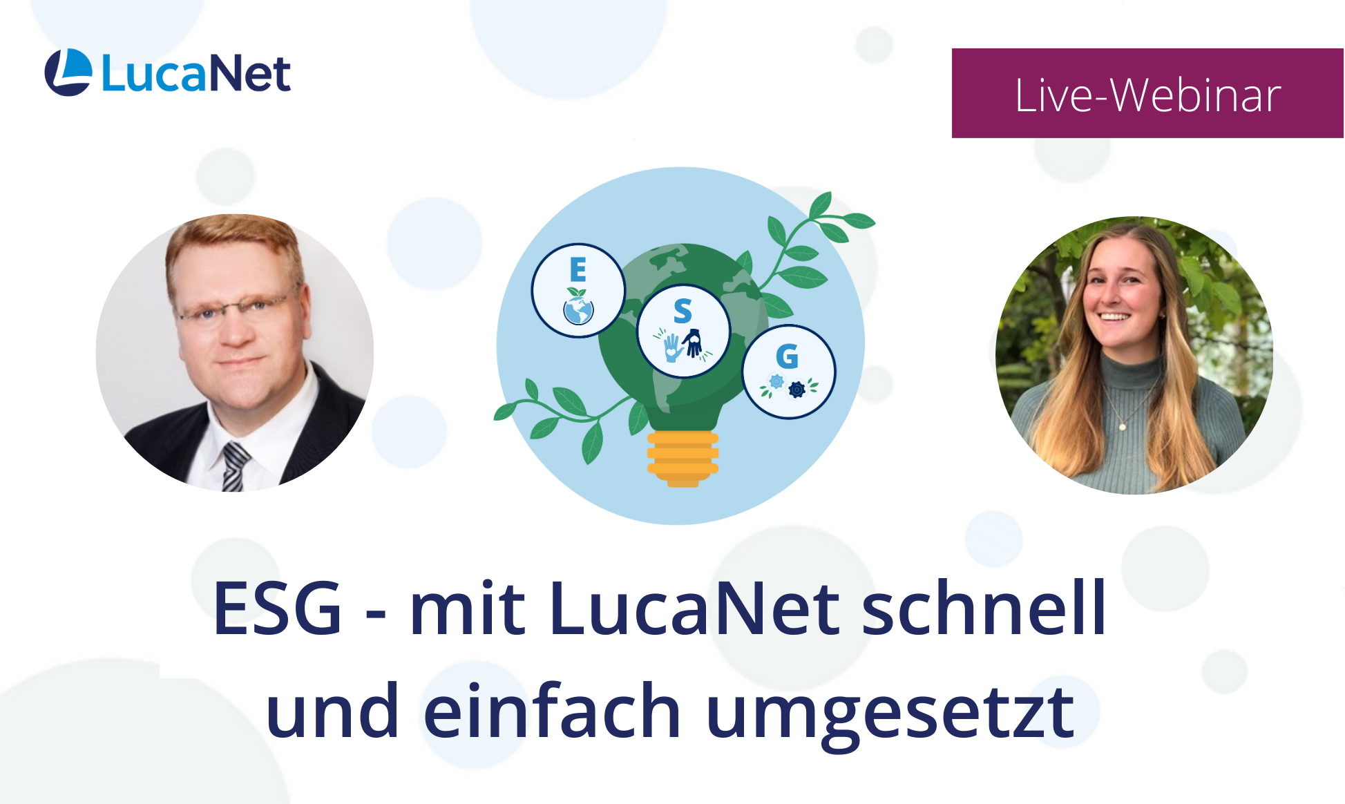 Lucanet I ESG – mit LucaNet schnell und einfach umgesetzt
